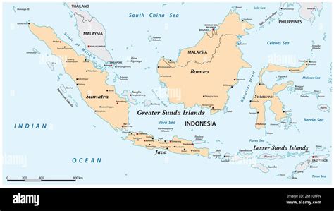 Malay Peninsula On World Map