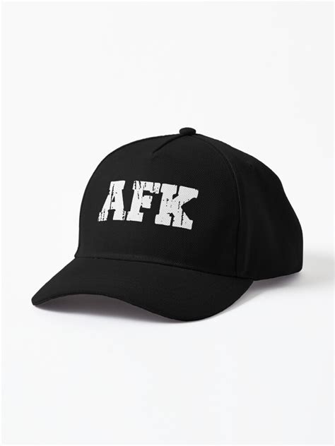 Afk Away From Keyboard Funny Video Gamer Cap For Sale By Gamerss4life