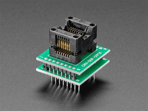 Smt Test Socket Soic 16 Narrow Breakout The Pi Hut