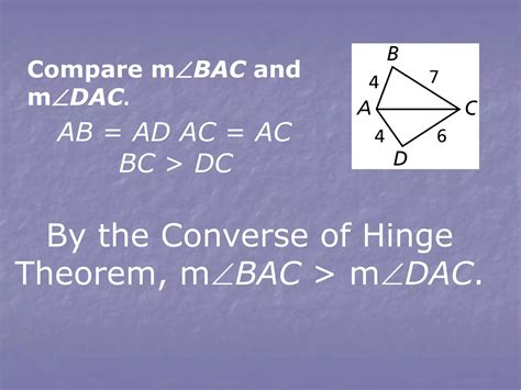 Hinge Theorem Pdf