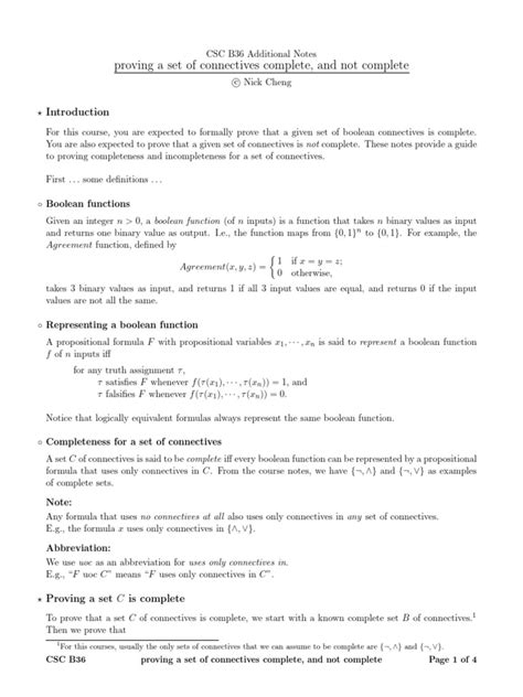 Complete Pdf Boolean Algebra Teaching Mathematics
