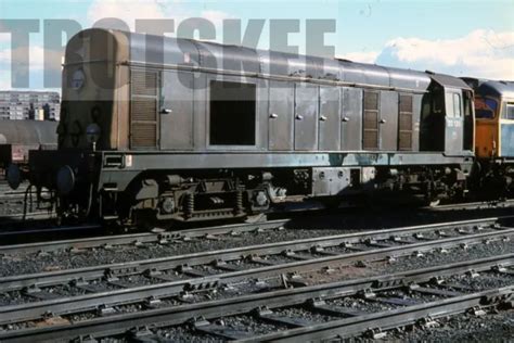 35mm Slide Br British Railway Diesel Loco Class 20 20120 Eastfield 1978