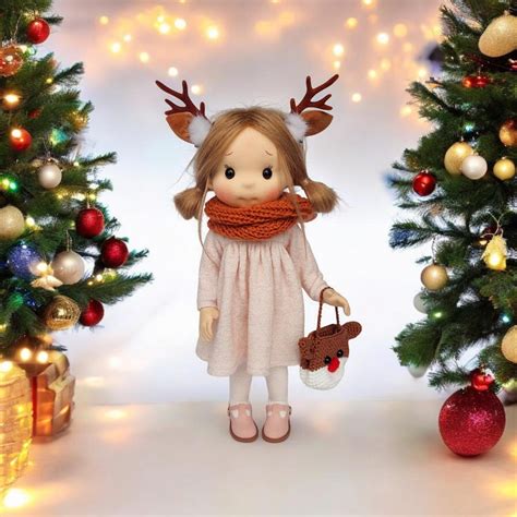 Licorice Full Mobile Doll Waldorf Doll Inspiration Organic Cotton Doll Doll For Collectors