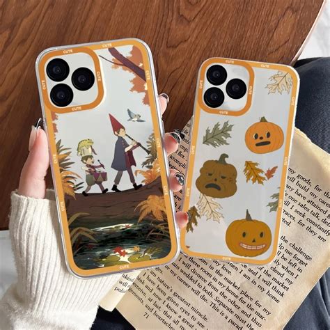Funda De Tel Fono De Pared Con Dibujos Animados Carcasa Transparente