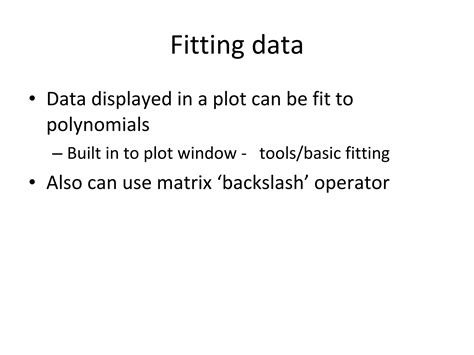 Matlab Introduction Ppt