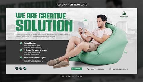 Premium Psd Creative Solution Agency Banner Template