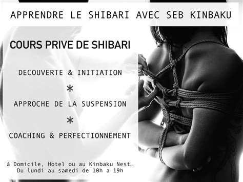 Cours Shibari Et Workshop Shibari De Seb Kinbaku