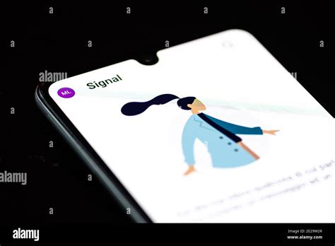 Signal App A Cross Platform Encrypted Messaging Service Developed By The Signal Foundation And