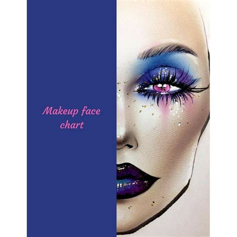 Makeup Artist Face Chart Workbook Saubhaya Makeup