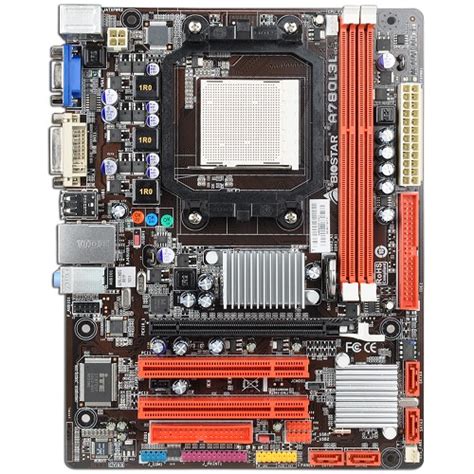 Refurbished And Used Hardware Biostar A780l3l Amd 760g Socket Am3
