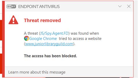 Website Blocked By Eset Malware Finding And Cleaning Eset Security Forum