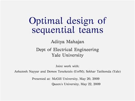 Slides Electrical And Computer Engineering Mcgill University