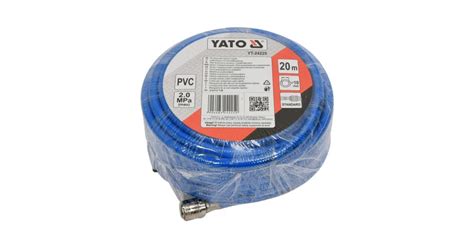 Furtun Aer Comprimat 10mmx20m 2 Mpa Cuple Rapide 14 Yato Yt 24225
