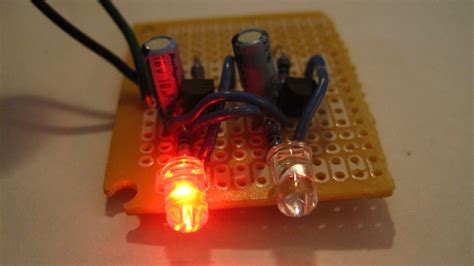 Two Transistor Led Flasher Circuit 5 Steps Instructables