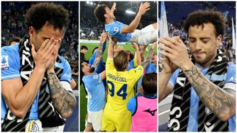 Felipe Anderson In Lacrime Saluta La Lazio Laddio è Commovente