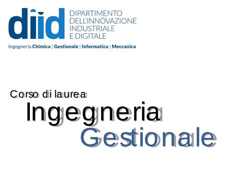 Pdf Corso Di Laurea Ingegneria Gestionale Dokumentips