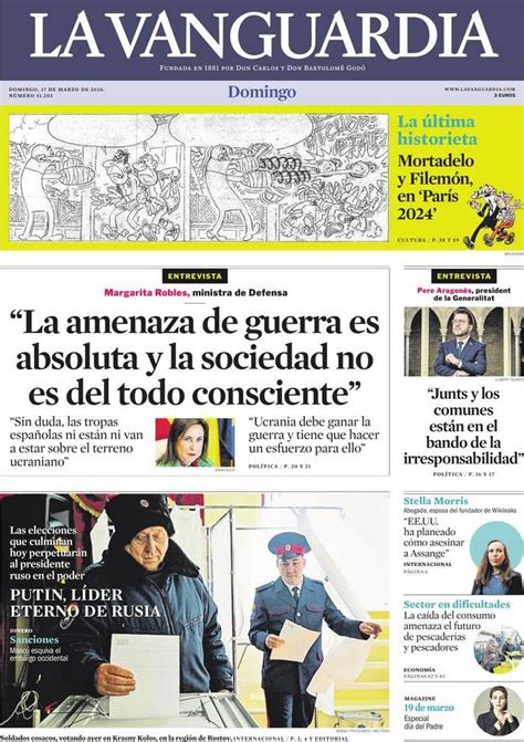 Periodico La Vanguardia 1732024