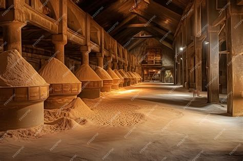Premium Ai Image Salt Mines Underground Neural Network Ai Generated