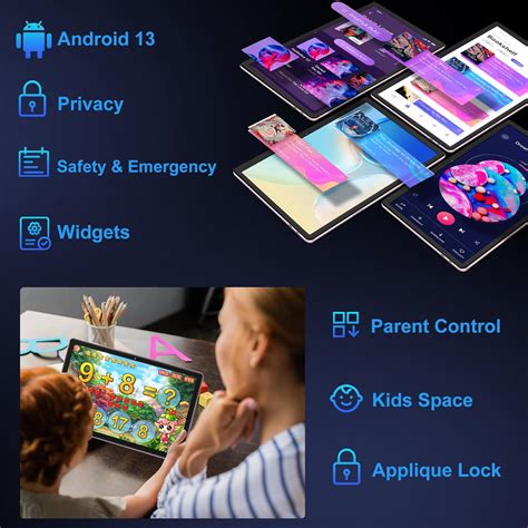 Oangcc Android 13 Tablet 2024 Tabletas De 10 Pulgadas Con 12 Gb De Ram