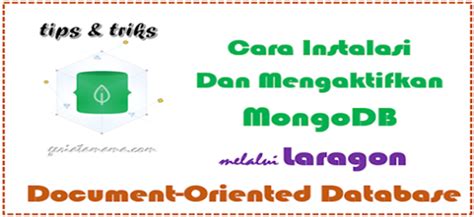 Tips And Triks Belajar Mongodb Bagi Pemula Cara Install Dan
