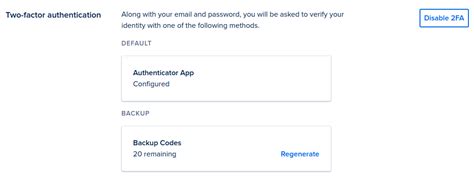 How to Manage Two-Factor Authentication for DigitalOcean Accounts | DigitalOcean Documentation