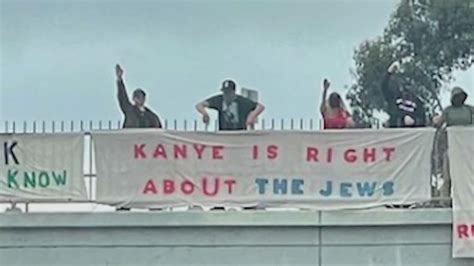 Kanye Is Right Banner Hung Over 405 Freeway In La Adds To Rising