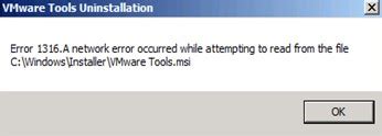 How To Remove VMware Tools Manually If Uninstall Or Upgrade Finish With Error ESX Virtualization