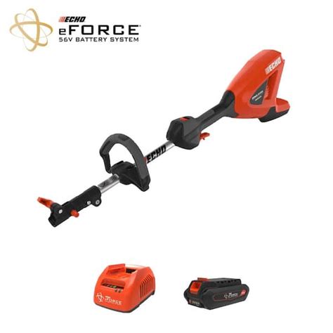 Echo Eforce V Brushless Cordless Battery Attachment Capable Pas Power Head With Ah Battery