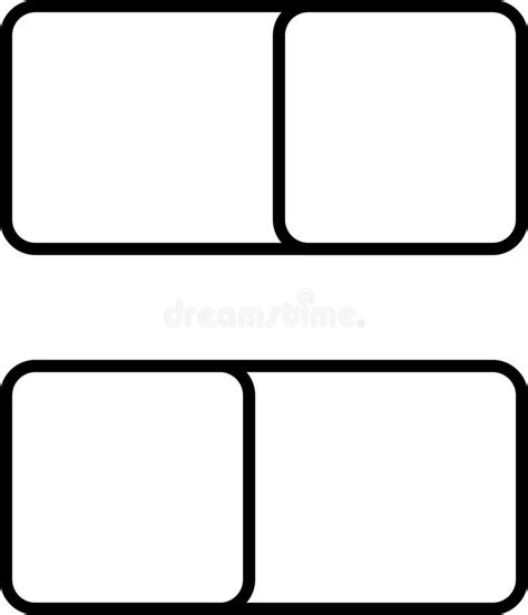 set of toggle icons toggle switch line icon switch on and off slider