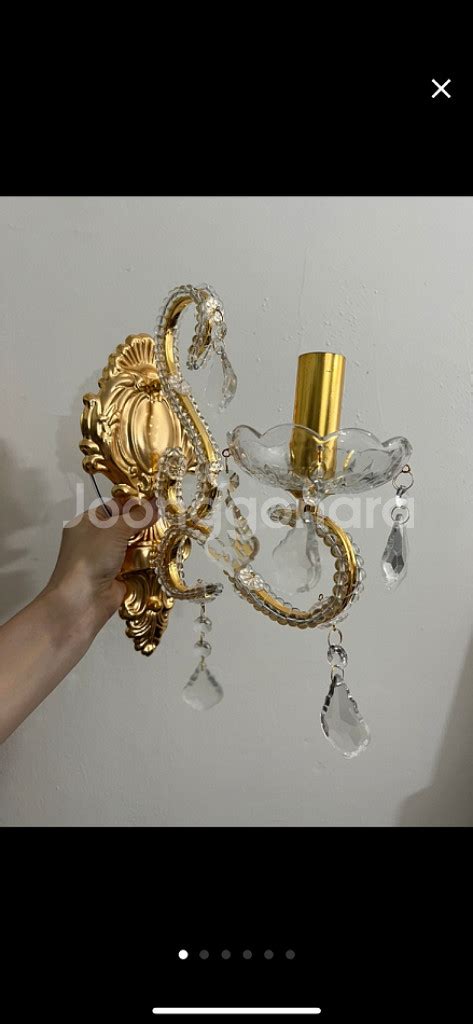 엔틱벽등 벽조명 크리스탈조명 샹들리에 벽등 조명무드등 중고나라