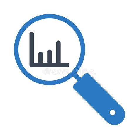 Case Studying Glyph Color Vector Icon Stock Vector Illustration Of