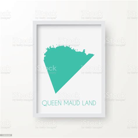 흰색 배경에 프레임에 여왕 Maud 랜드지도 0명에 대한 스톡 벡터 아트 및 기타 이미지 0명 공란 국가 지리적 지역