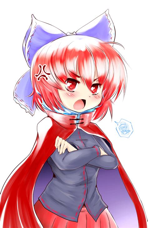 Draw Till Death Sekibanki Touhou Commentary Highres 1girl Anger
