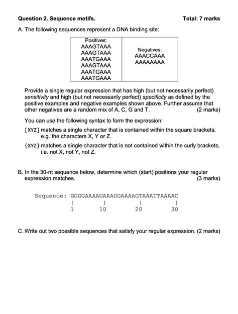 Solved Bioinformatics Question Can You Also Give Me An Chegg Com