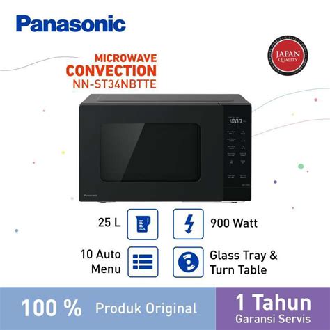 Promo Panasonic Nn-st34nbtte Microwave [25 L] Diskon 31% Di Seller ...