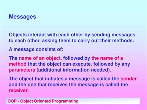 Ppt Oop Object Oriented Programming Powerpoint Presentation Free