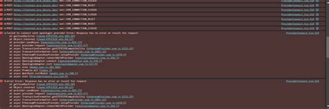 Web Auth Giving Cannot Connect To Openlogin Provider Error Response