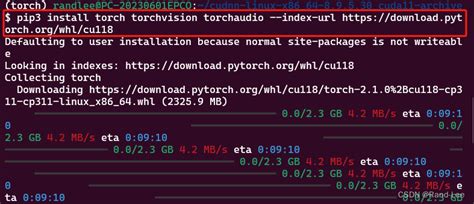 win11 wsl安装ubuntu22 04配置pytorch环境 wsl子系统安装pytorch csdn博客