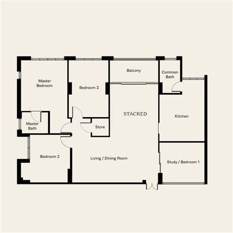 6 Interesting 4 Room Hdb Layout Ideas For Dink Couples Property Blog
