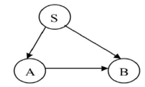 Causal Graph Illustrating The Back Door Criterion Download Scientific Diagram