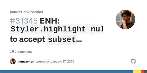Enh `stylerhighlightnull` To Accept `subset` Argument · Issue 31345