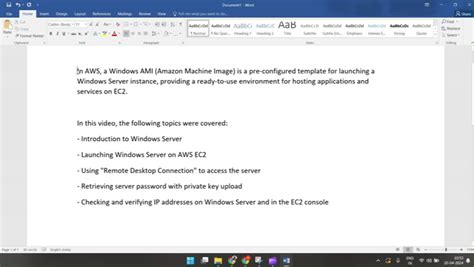Pradeep G On Linkedin Launch Windows Server On Aws Windows Server Is A Specialized Operating