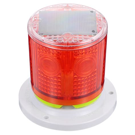 Światła stroboskopowe LED Solarna lampa ostrzegawcza znak drogowy