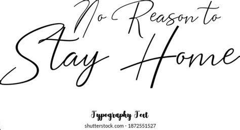 Beautiful Handwriting Typescript Cursive Typography Quotation Stock Vector Royalty Free