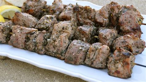 Traditional Greek Pork Souvlaki Recipe