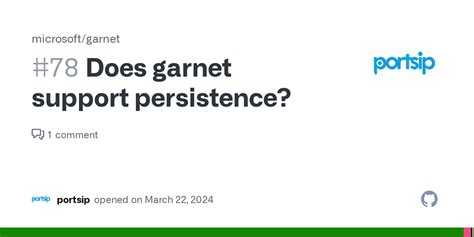 Does Garnet Support Persistence · Issue 78 · Microsoftgarnet · Github
