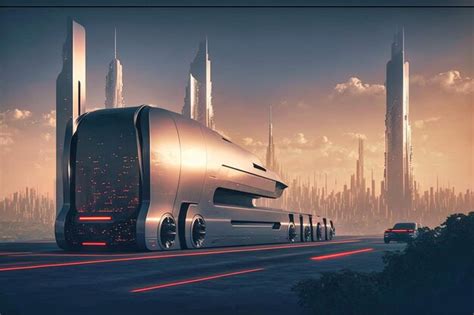 Premium Ai Image Aidriven Networks Shaping The Horizon Of Autonomous Transit