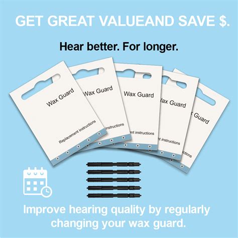 Hearing Aid Wax Guard