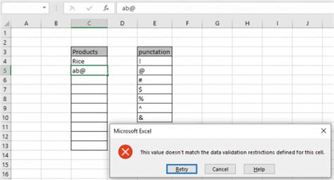 way to use lookup formula in data validation in excel