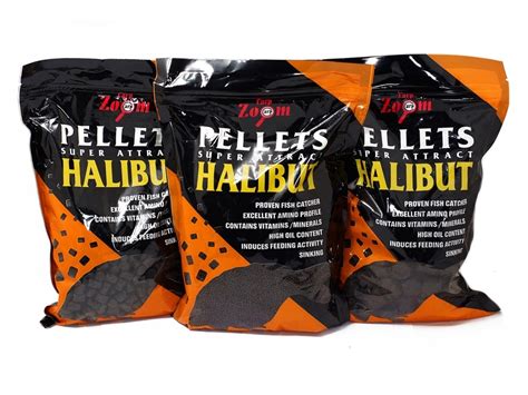 Пеллетс Carp Zoom Feeding Halibut Pellets 800г: купить недорого в Киеве ...